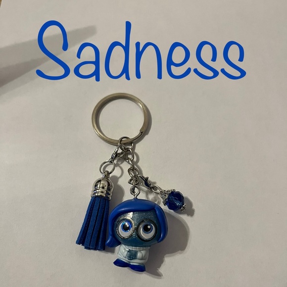 Other | Disney Doorable Series 7 Keychain Of Sadness From Inside Out ...